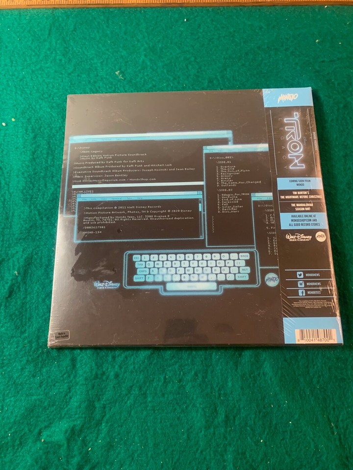 Mondo Tron Legacy 10th Anniversary Flynn’s Arcade Vinyl Daft Punk New ...