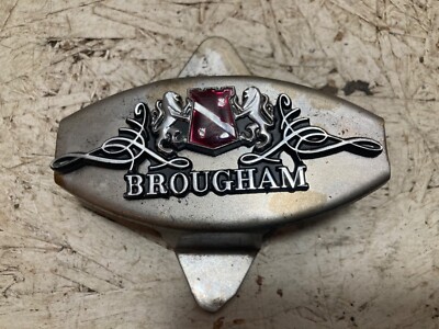 1974-78 Chrysler Brougham Dash Emblem Vintage NEW YORKER | eBay