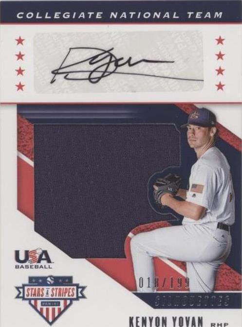 2019 Panini USA Baseball Stars & Stripes - Silhouettes Signatures ...