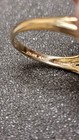 Signed STS 14k Yellow Gold & Amethyst Ring Size 6 | eBay