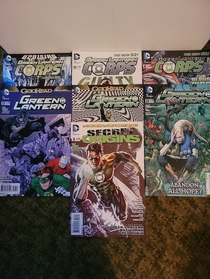 Green/Red Lantern comic lot | eBay