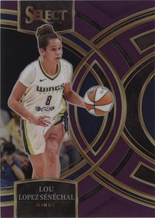 2024 Panini Select WNBA - Premier Level Lou Lopez Senechal #120 Purple ...