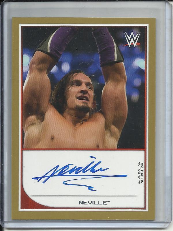 Neville 2016 Topps WWE Gold Autograph #10/10 | eBay