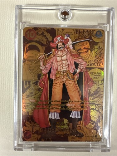 One Piece Card Game OP09-118 Gol.D.Roger Manga Rare SEC Alt Art English ...