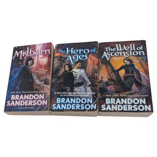 The Mistborn Trilogy Boxed Set by Brandon Sanderson First Mass Market ...