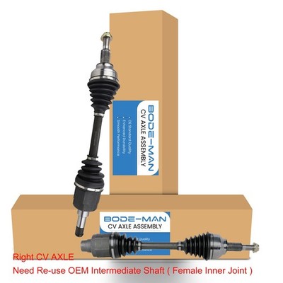 Pair Front CV Axle Shafts For 2007-2019 Dodge Journey Avenger Chrysler ...