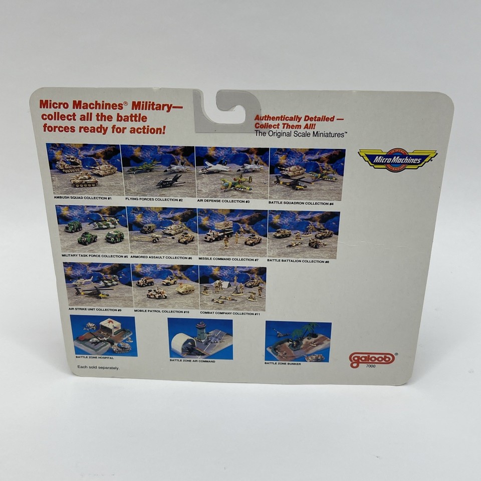 Micro Machines Ambush Squad Military Collection #1 1992 Galoob NEW | eBay