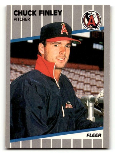 1989 Fleer #477 Chuck Finley California Angels Baseball Cards EX/NM ID ...