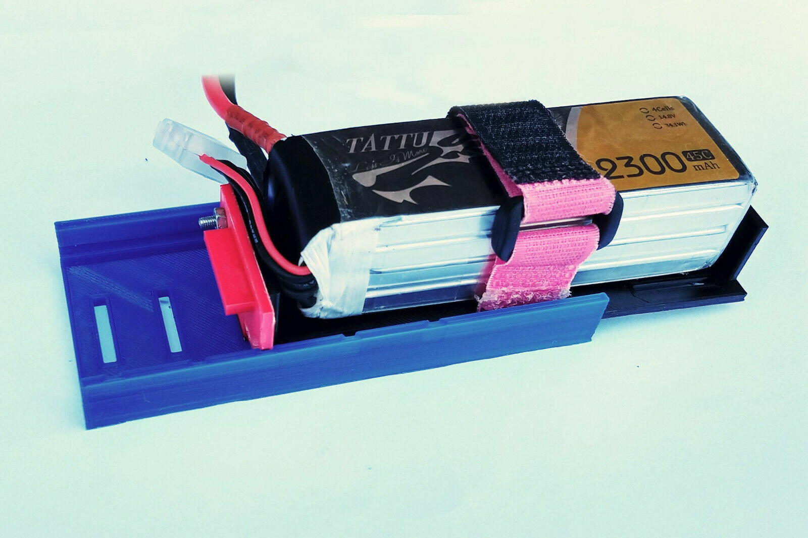 Adjustable Lipo Battery Tray Mount / Cartridge Type for RC plane, boat ...