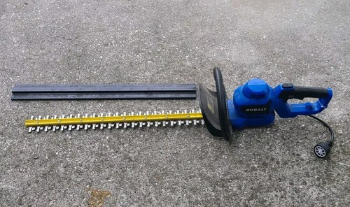 Kobalt 4.5 Amp 26-in Corded Electric Hedge Trimmer KHT 264-06 | eBay