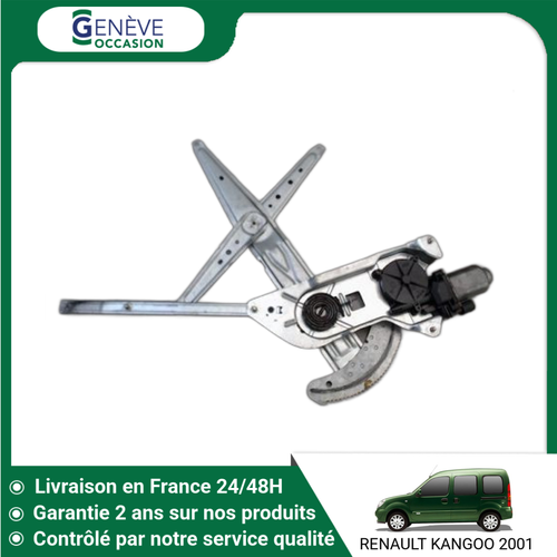 🇫🇷 MECANISME LEVE-GLACE AVANT GAUCHE RENAULT KANGOO ♻️ 7700303543 | eBay