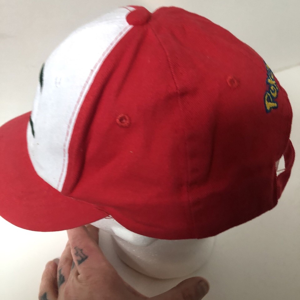 POKEMON GO ASH KETCHUM BASEBALL ADJUSTABLE CAP TRAINER HAT EMBROIDERED ...