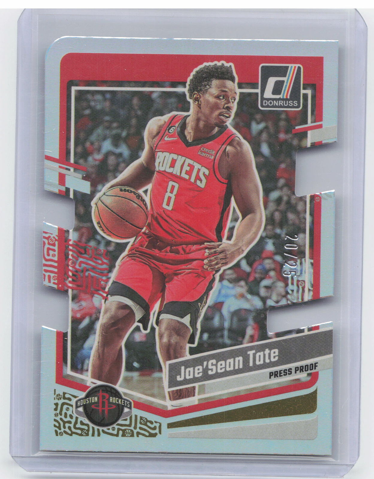 2023-24 Donruss #171 Jae'Sean Tate Gold Die Cut Press Proof #/25 | eBay