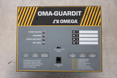OMEGA ENGINEERING OMA-GUARDIT ALARM DIALER W/ 4 ANALOG DIGITAL INPUTS ...