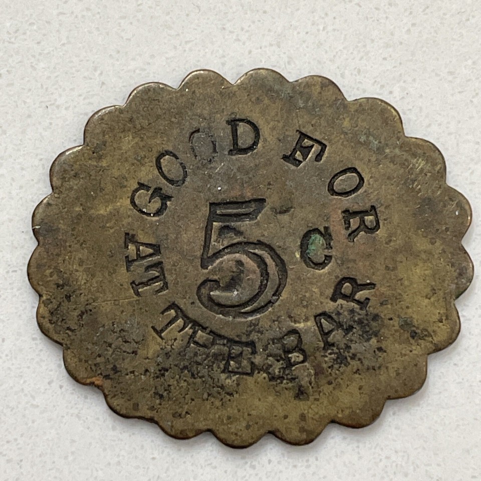 Maverick Trade Token Scrip S.A. & F.M. R. Forbs Good For 5 Cents At The ...