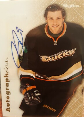 2012-13 Bobby Ryan AUTOgraph Skybox Autographics #96-BR Anaheim Ducks ...