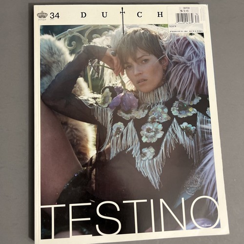 Vintage Dutch Fashion Magazine #34 TESTINO 2001 Purple STYLE RARE Kate ...