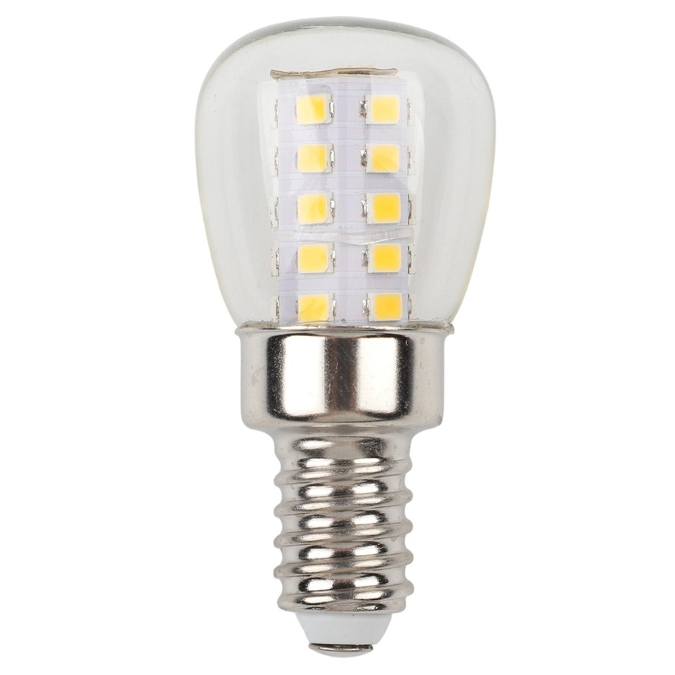 Small Screw LED Bulb E12 220V for Refrigerator Range Hood Light 24 LED ...