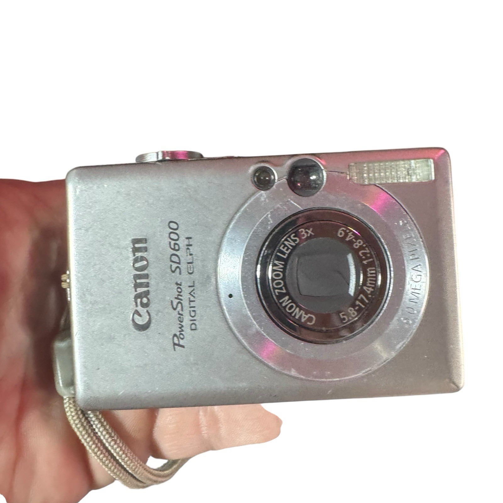 Canon PowerShot Digital ELPH SD600 / Digital IXUS 60 6.0MP Digital ...