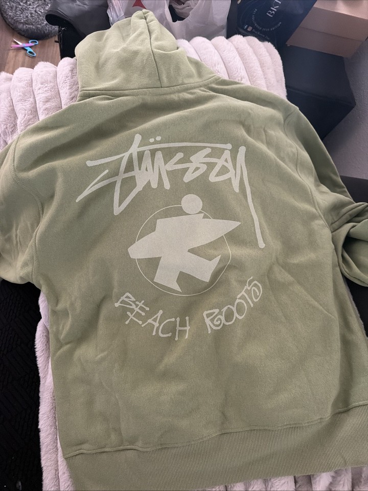 *BRAND NEW* Stussy Beach Root Zip Up Sz XL | eBay