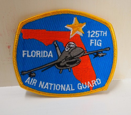 2 Florida FL Air National Guard Fighter Wing 125th Patch Patches ...