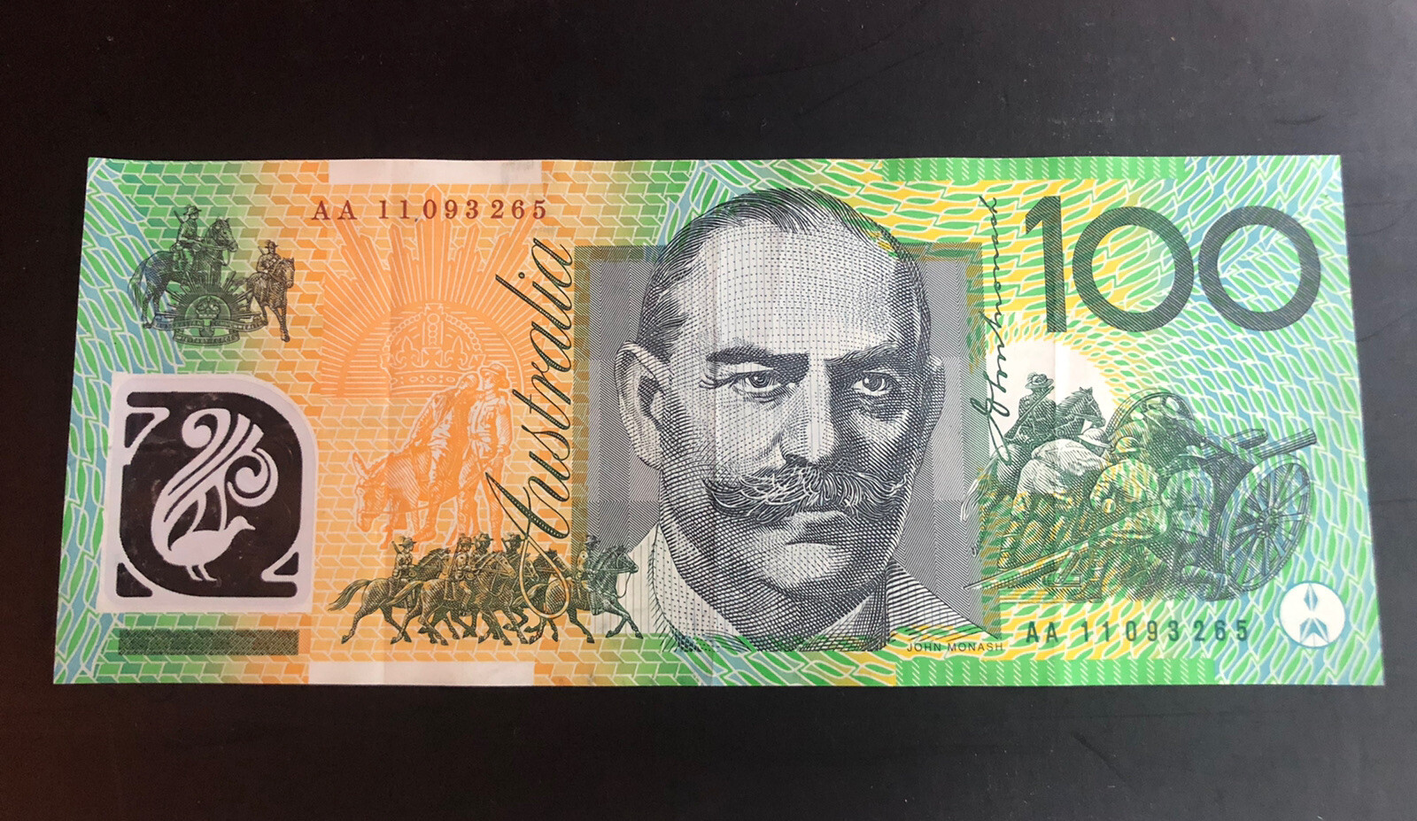 🔥Rare AA First Prefix Australia $100 One Hundred Dollar Banknote AUS ...