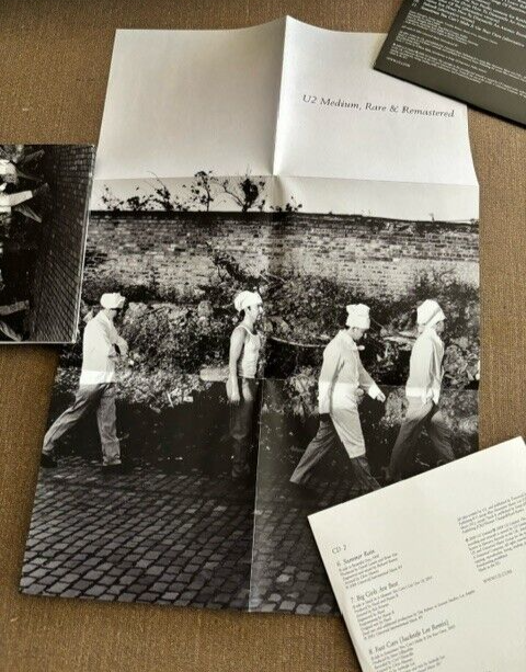 U2 Medium, Rare & Remastered CD with Poster Tested Very Good Condition ...