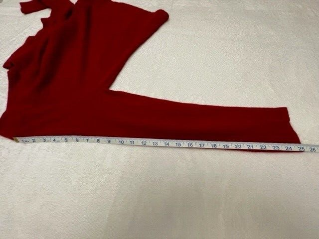 Sarah Spencer Red Soft Knit Angora Rabbit Hair Sweater Red Womens Large ...