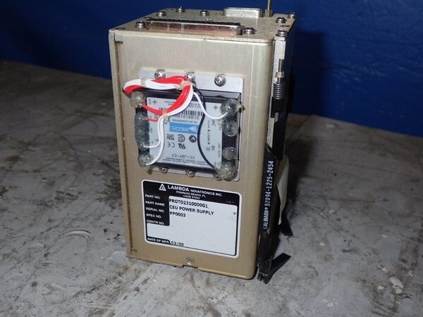 Lambda Novatronics / CEU Power Supply PROTO2310000G1 S/N PP0003 | eBay