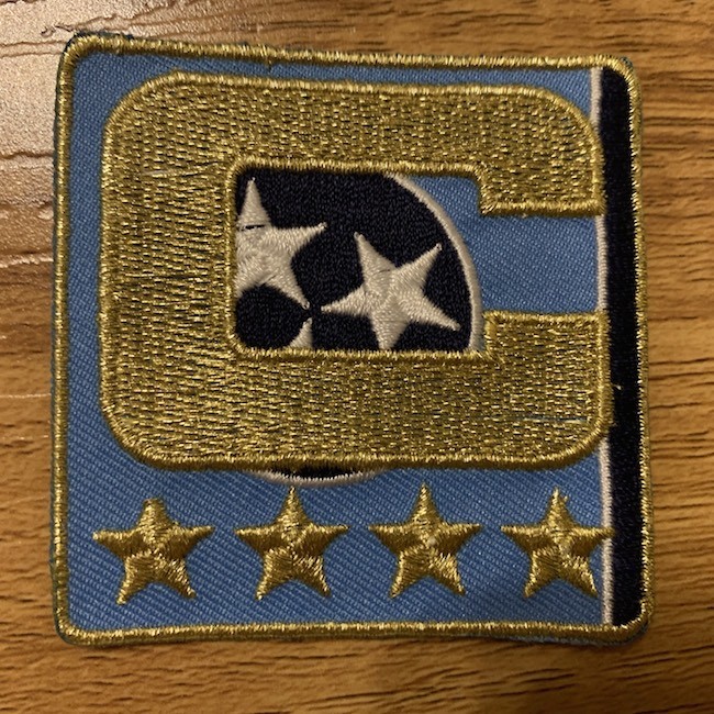 Captain C Patch ALTERNATE HELMET Patch for Football Jersey RARE - Pick ...