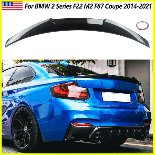 For 2014-2021 BMW F22 M240i F87 M2 Coupe Trunk Spoiler Duckbill Wing ...