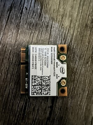 Intel Centrino Advanced-N 6235 Wireless 6235ANHMW Mini PCI-E wifi Card ...