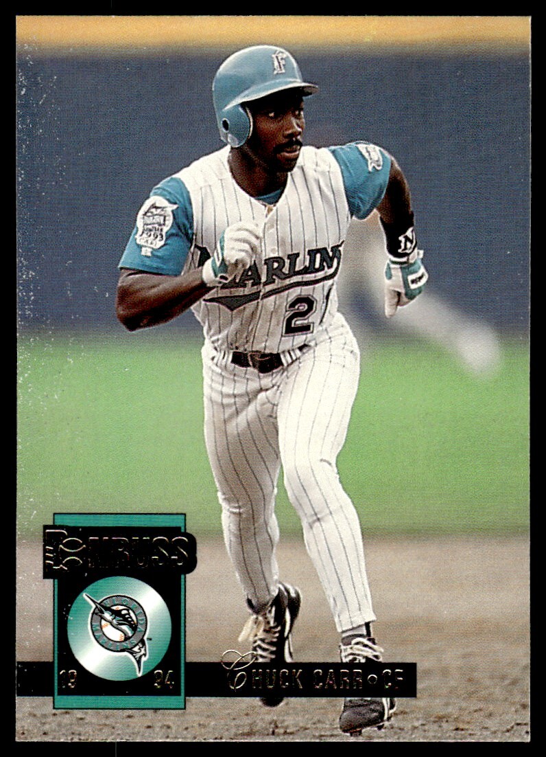1994 Donruss Baseball Card Chuck Carr Florida Marlins #509 | eBay