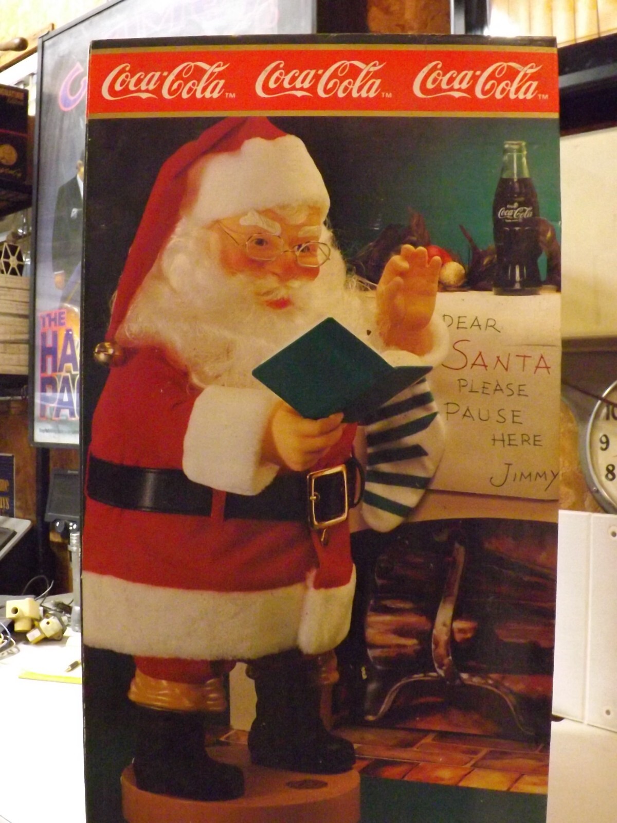 1991 Coca Cola First In Series Animated 24" Santa Claus | eBay