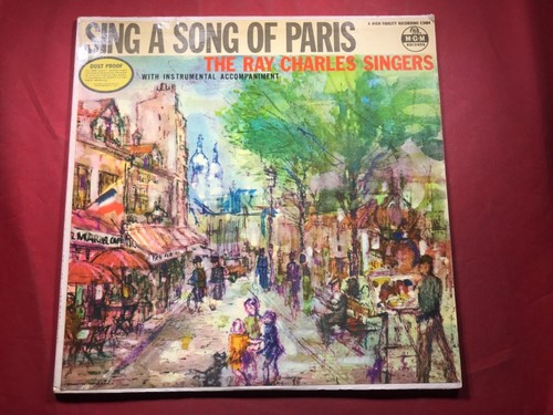 V1-67 THE RAY CHARLES SINGERS Sing A Song Of Paris ... E3484 ...