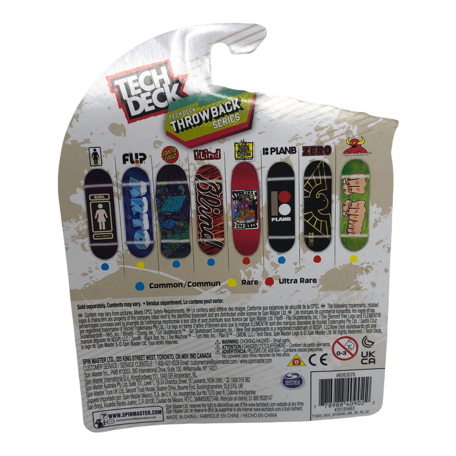 Tech Deck New Deal ULTRA RARE Throwback Series Walmart Exclusive ...