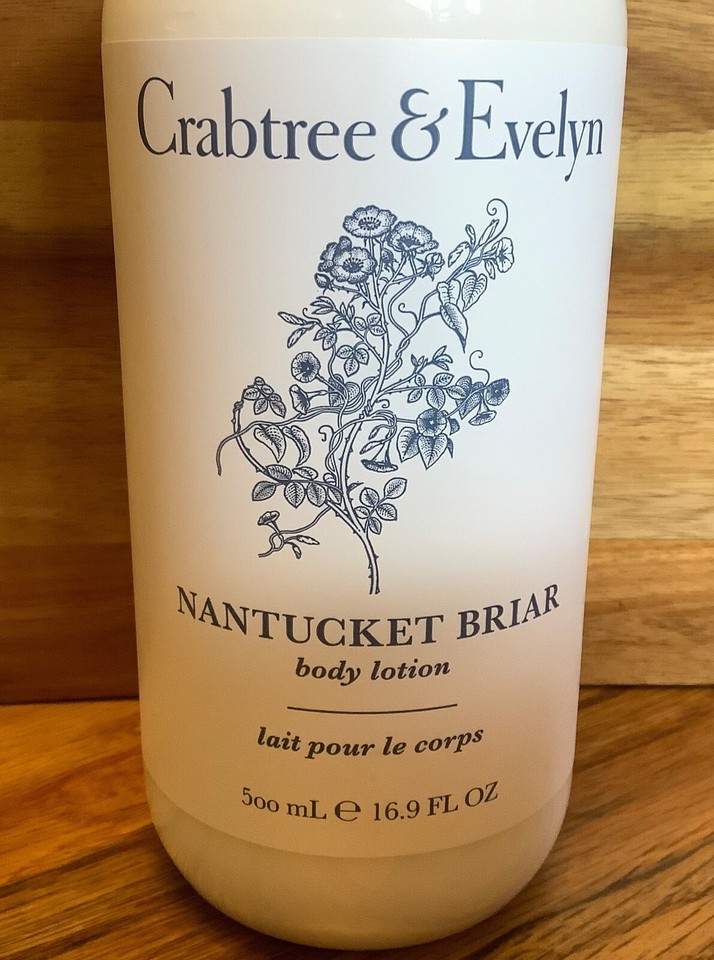 Crabtree & Evelyn NANTUCKET BRIAR BODY LOTION 16.9oz / 500 ml | eBay