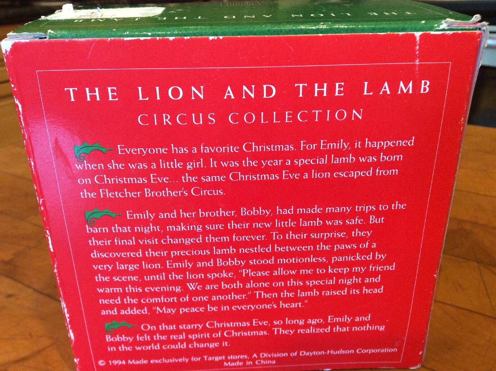 THE LION AND THE LAMB CIRCUS COLLECTION FIGURINES LIMITED EDITION VTG ...