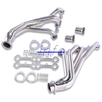 Long Tube Headers for Chevy C10 C20 C30 K10 K20 K30 Blazer Suburban 283 ...