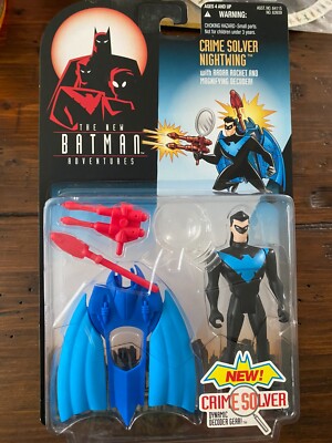 New Batman Adventures NIGHTWING Crime Solver Figure Unopened | eBay
