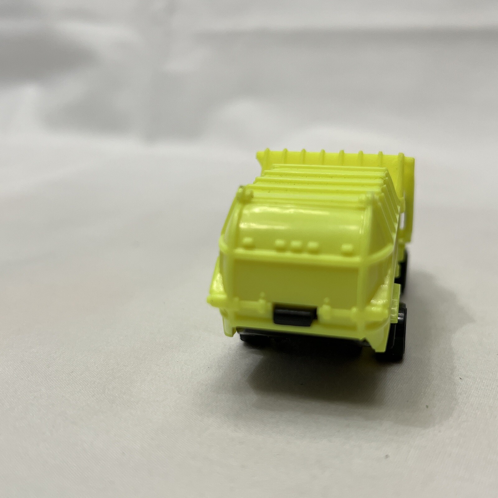 Vintage Hot Wheels Mattel BIOHAZARD Yellow Garbage Waste Trash Refuse ...