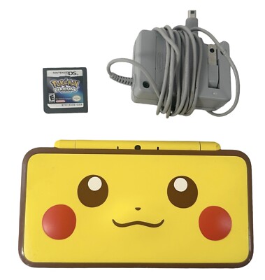 Nintendo 2DS XL Pikachu Pokemon Center Edition & Pokémon Diamond Game ...