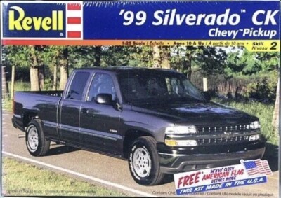 REVELL 1999 CHEVROLET SILVERADO CK PICKUP TRUCK Model Kit 1:25 | eBay