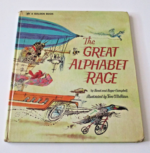 The Great Alphabet Race by Janet and Roger Campbell 1972 Golden Book | eBay
