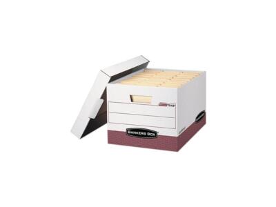 Bankers Box 07242 - R-Kive Max Storage Box, Letter/Legal, Locking Lid ...