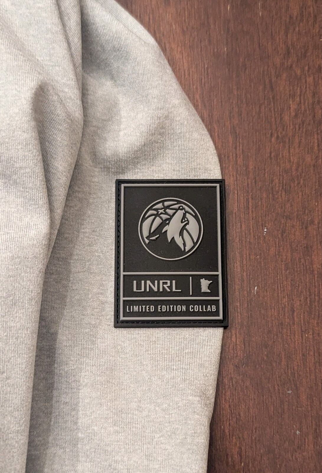 UNRL x Minnesota Timberwolves 2024 Volume 2 Heather Gray Hoodie (Size ...