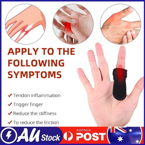 10-1x Finger Injury Pain Splint Joint Support Brace Protection Fracture ...