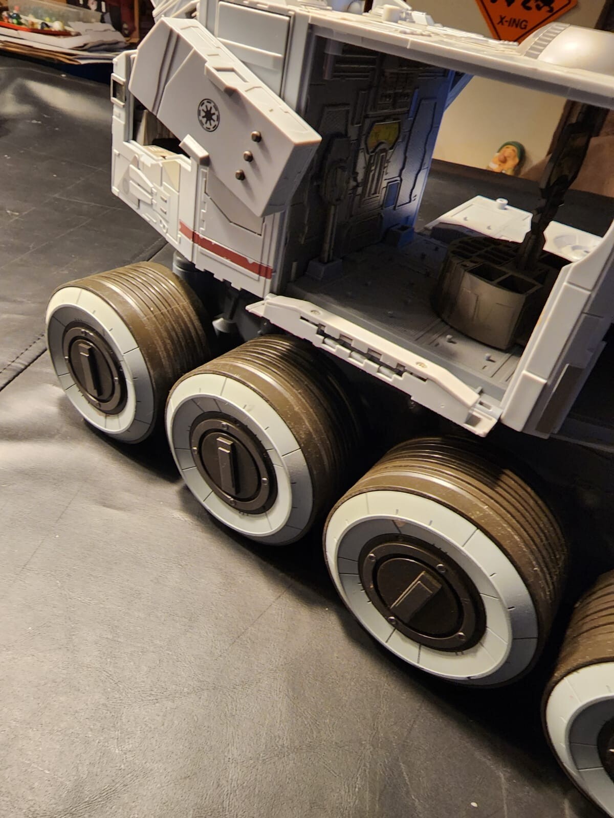 2008 Vintage Hasbro Star Wars Clone Wars Turbo Tank With 5 Action ...