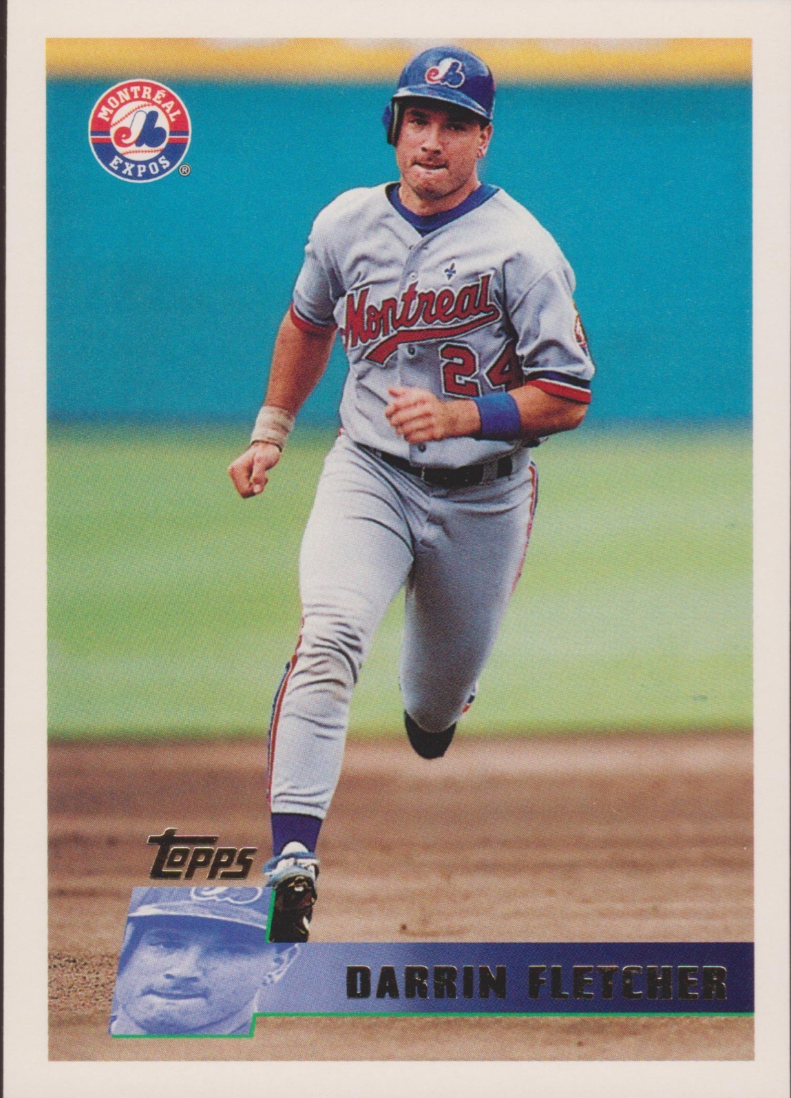 1996 Topps #127 Darrin Fletcher Montreal Expos Baseball Card | eBay
