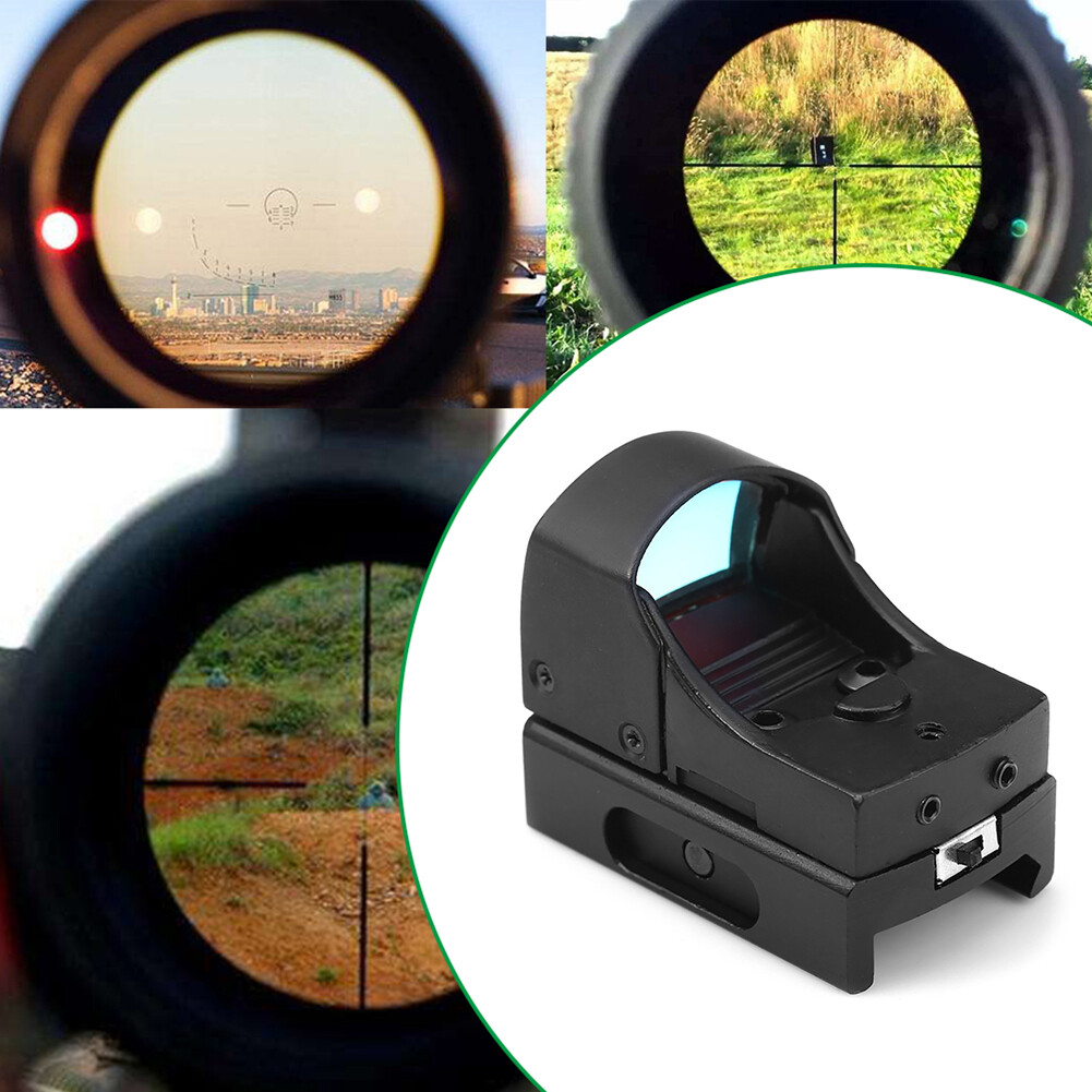 Red Dot Sight Holographic Scope / Riser Rail Mount 11mm Conversion to ...